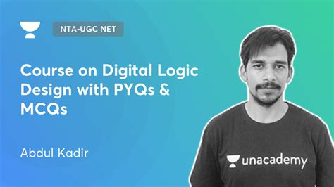Nta Ugc Net And Set Exams Course On Digital Logic Design With Pyqs And Mcqs By Unacademy