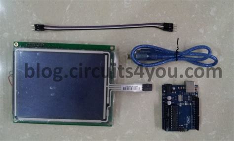 Touch Screen Interfacing With Arduino Circuits You