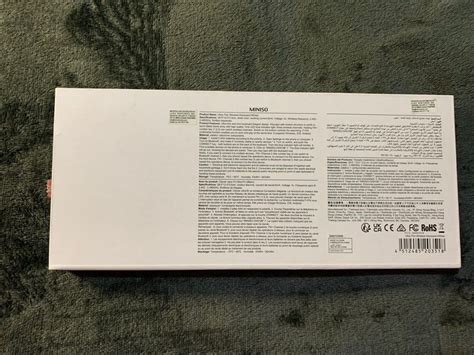 Miniso Bluetooth Keyboard Computers Tech Parts Accessories Computer Keyboard On Carousell