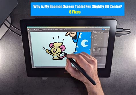 Why Is My GAOMON Screen Tablet Pen Slightly Off Center Fixes