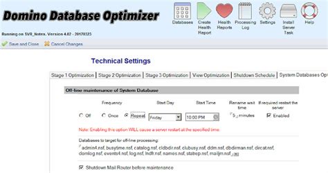 Work Related Ramblings How Healthy Are Your Domino System Databases