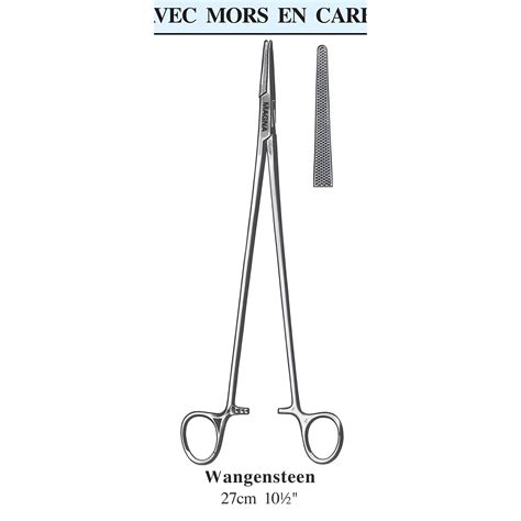 Wangensteen Needle Holder 27cm 10½ Tc United Canada Inc