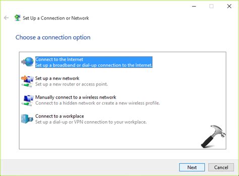 [how To] Create Dial Up Connection In Windows 10