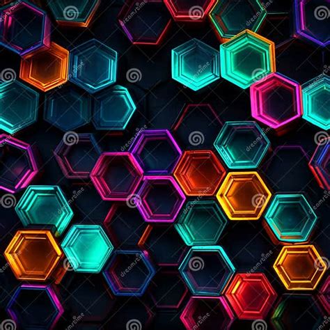 Beautiful Background Color Imagebright Three Dimensional Volumetric Image Stock Illustration