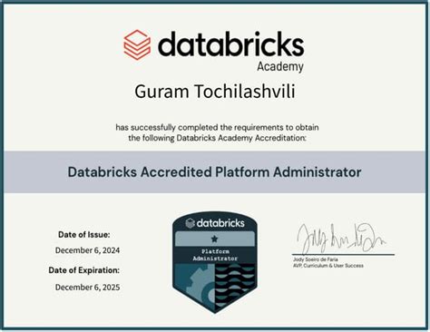 Databricks Accredited Platform Administrator Pdf
