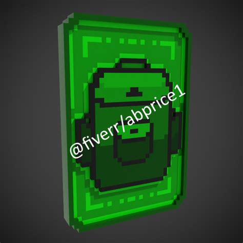 create voxel icons and models by abprice1 fiverr