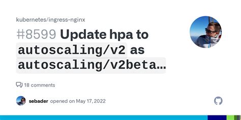 update hpa to `autoscaling v2` as `autoscaling v2beta2` is deprecated