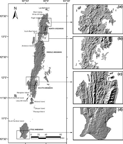 Shaded Relief Map Derived From Srtm Data Source Download