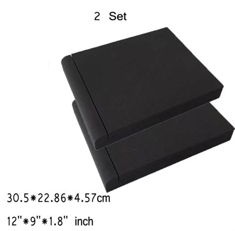 Pair Of 50kgm³ Monitor Isolation Pad Audio Other Audio Equipment On