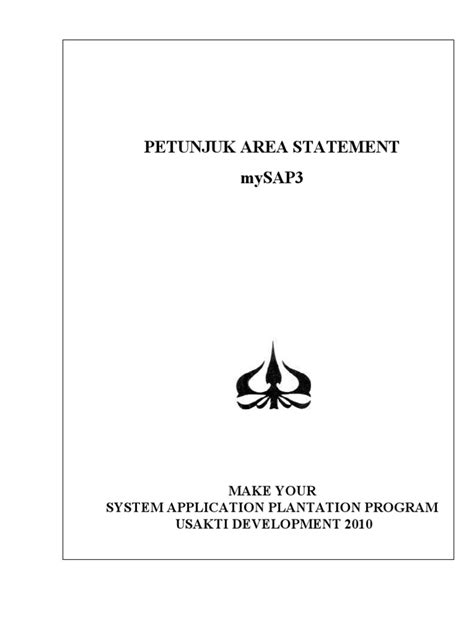 Asm Area Statement Pdf Sains And Matematika Teknologi And Rekayasa