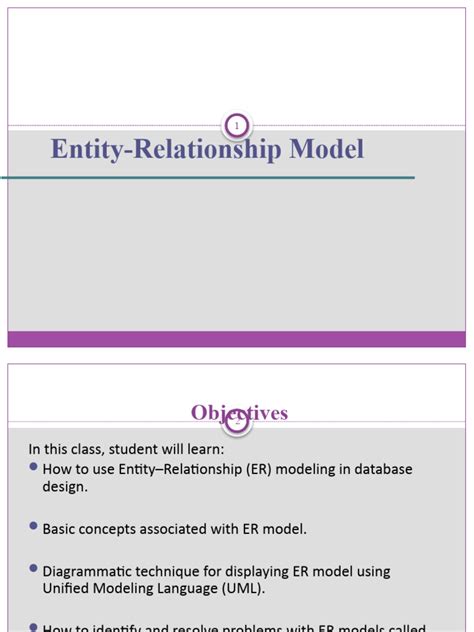 entity relationships model pdf conceptual model unified modeling