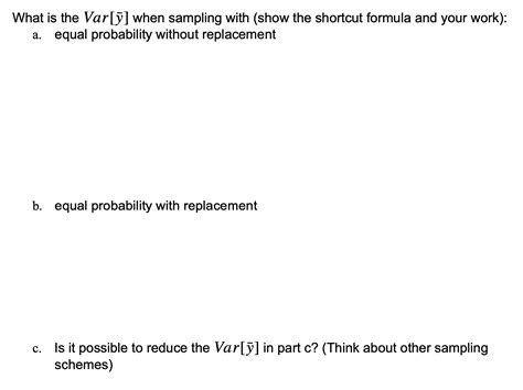 Solved Suppose We Create Sampling Distributions Of From Chegg