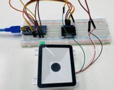 Barcode QR Code Reader Using Arduino QR Scanner Module