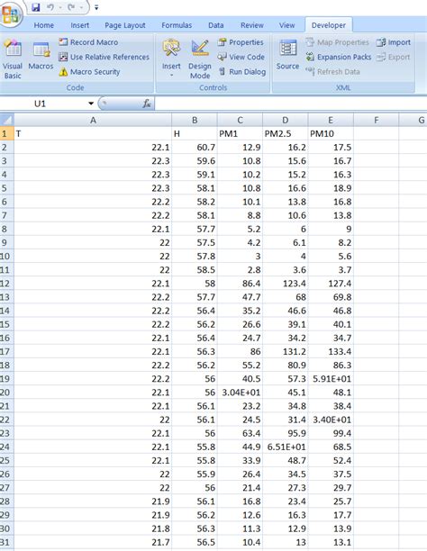 Reading Data From Ble Device Using Python Microsoft Excel And Bleuio