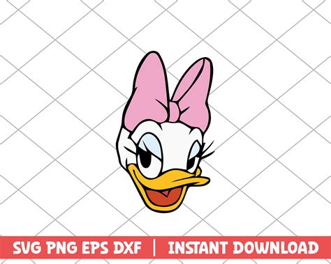 Daisy Duck Face Svg 4th Of July Daisy Duck Svg American Flag Glasses