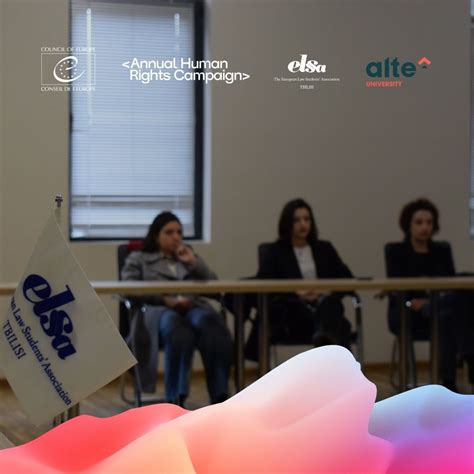 🔹2025 წლის 9 და 13 თებერვალს ევროპის იურისტ სტუდენტთა ასოციაცია თბილისის… Elsa Tbilisi