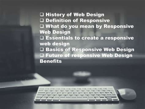 Responsive Web Design Ppt Pptx Web Development Internet
