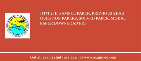 iitm 2018 sample paper previous year question papers solved paper