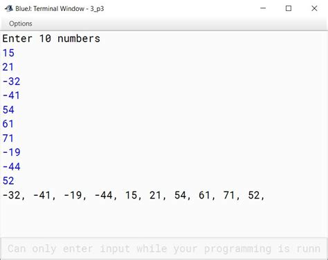 Write a program in Java to store 10 numbers including positive and | KnowledgeBoat