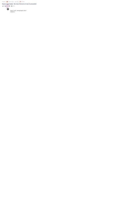 why doesnt work option to link issues only on spe