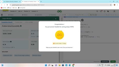 Preethi Saravanan On Linkedin Day14 Geekstreak2024 Gfg Potd 30dayschallenge Codingcontest