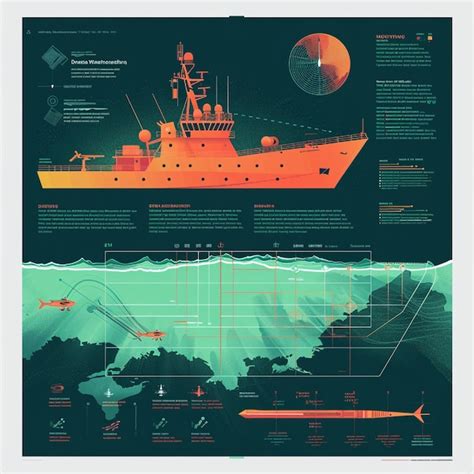 A Detailed Infographic Of The Latest Sonar Technology For Ocean Mapping