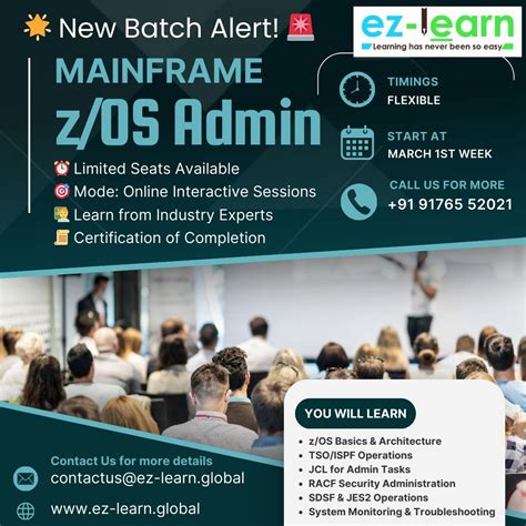 Mainframetraining Zosadmin Ezlearn Ittraining Upskilling Ez