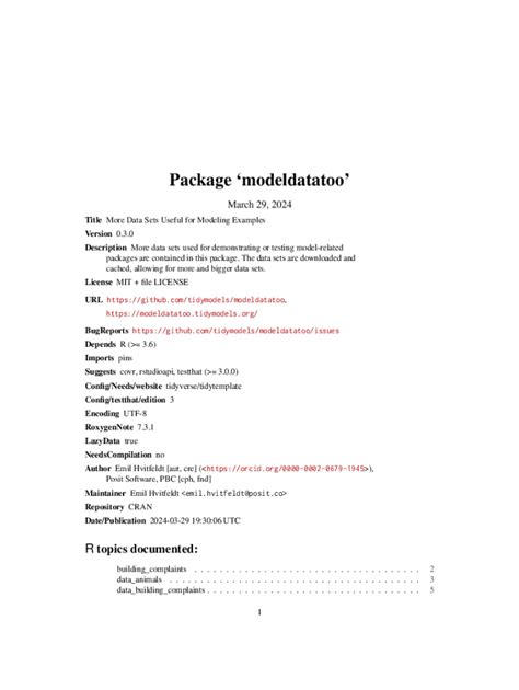 Fillable Online More Data Sets Useful For Modeling Examples Fax Email Print PdfFiller