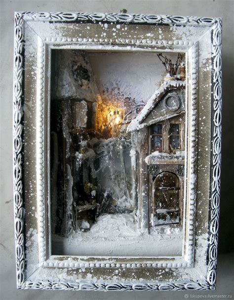 Кукольный дом ручной работы Заказать Миниатюра панно Старая сказка Любовь Скупова Lskupova