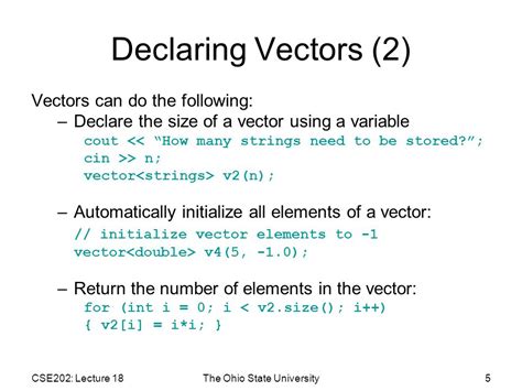 Declare Vector At Collection Of Declare Vector Free