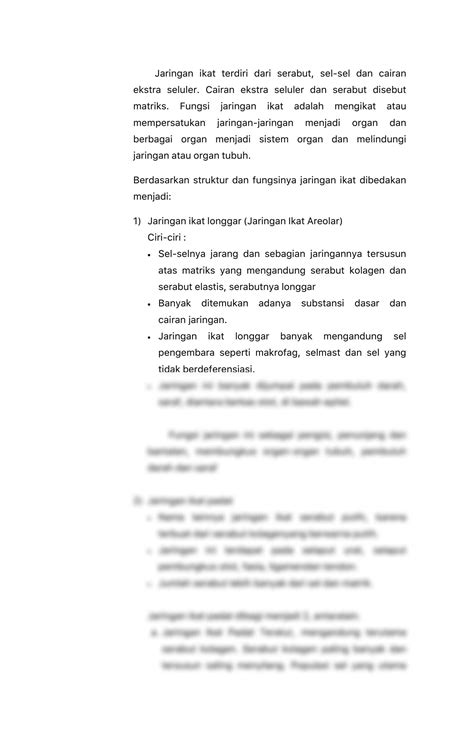 SOLUTION Jaringan Pada Hewan Dan Tumbuhan Studypool