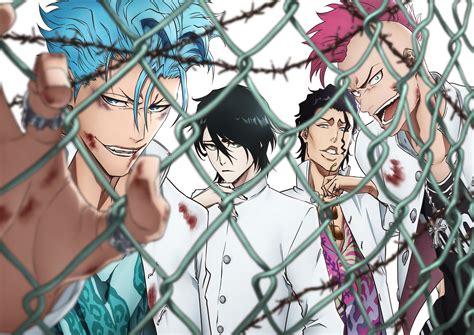 Askin Nakk Le Vaar Bazz B Grimmjow Jaegerjaquez Ulquiorra Cifer