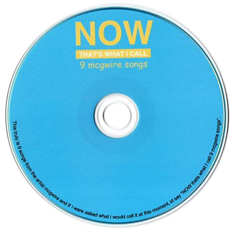 Mcgwire Now Thats What I Call 9 Mcgwire Songs Compilation Reviews