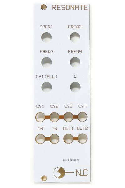 Resonate Korg 3100 Resonator Nonlinear Circuits Modular Addict Synth Diy