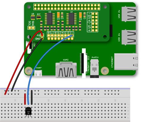 Adc Pi With Tmp36 Temperature Sensor