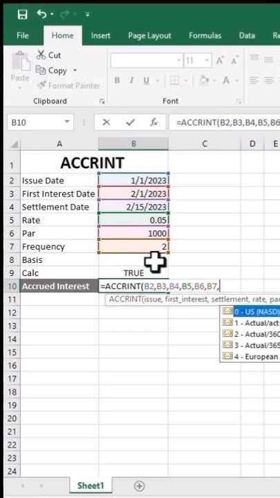 Unlock Hidden Secrets Excels Accrint Function Revealed Youtube