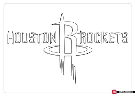Houston Rockets Kolorowanka Darmowe Kolorowanki Do Druku