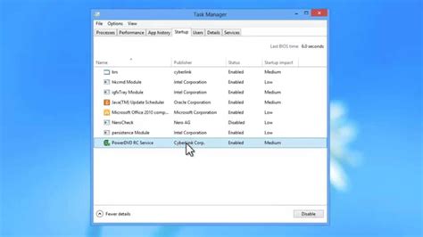 How To Disable Startup Programs In Windows 8 8 1 Youtube