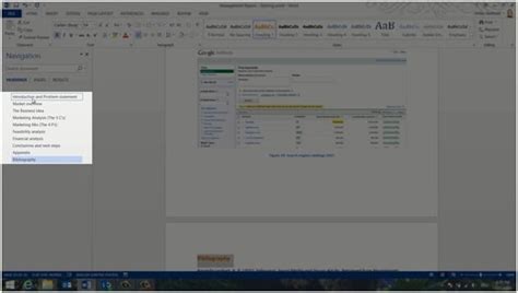 How To Insert A Table Of Contents In Word 2013