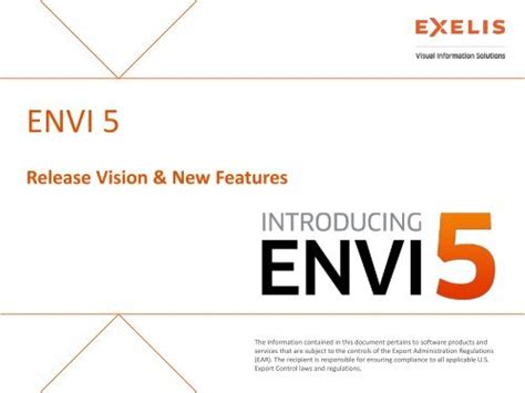 the envi 5 toolbox exelis vis