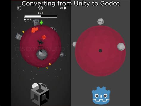 converting my game from unity to godot for peace of mind and maximum