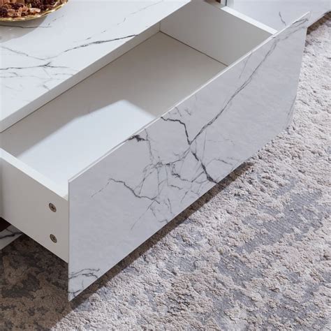 Buy Massimo Coffee Table White From Home Centre At Just Inr 149950