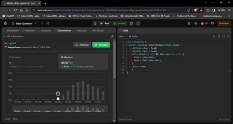 Aditya Konda On Linkedin 50dayscodingchallenge Leetcode
