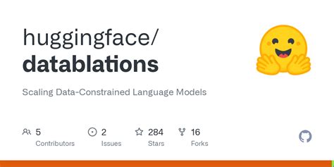 Github Huggingfacedatablations Scaling Data Constrained Language Models
