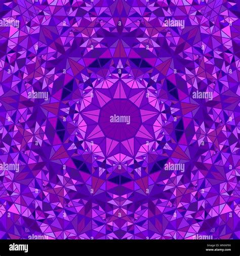 Geometrical Dynamic Mosaic Background Hypnotic Circular Colorful Vector Design From Triangle