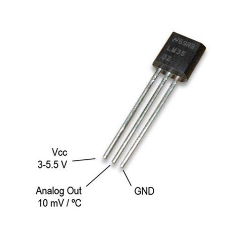 Temperature Sensor Lm35 In Pakistan Collegeroad Online