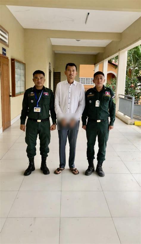 ព្រឹកនេះ អភិបាលរងក្រុងបូកគោ ត្រូវបានសមត្ថកិច្ចបញ្ជូនមកដល់សាលាដំបូងខេត្តកំពតហើយ