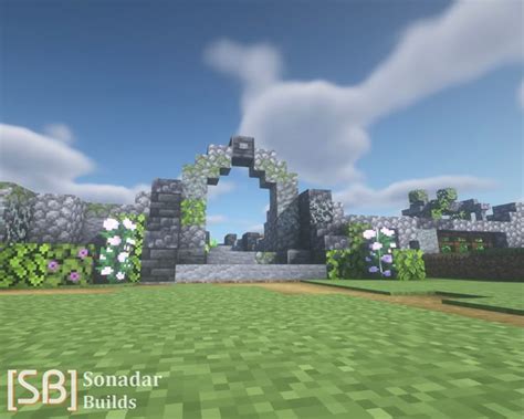 Garden Entryway Cute Minecraft Houses Minecraft Blueprints