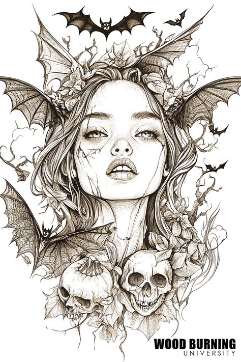 Pyrography Advanced Art Patterns Wood Burning University