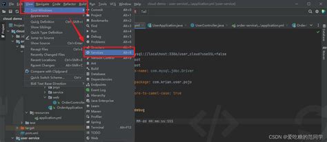 【各种 问题系列】idea配置services窗口 server窗口 csdn博客